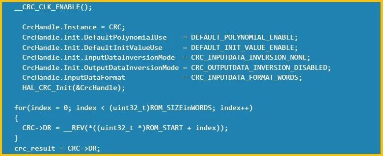 单片机Flash自检和添加CRC常见方法 | MCU加油站